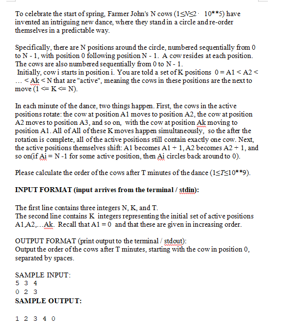 2023年USACO3月月赛真题/代码/题解~ - 知乎