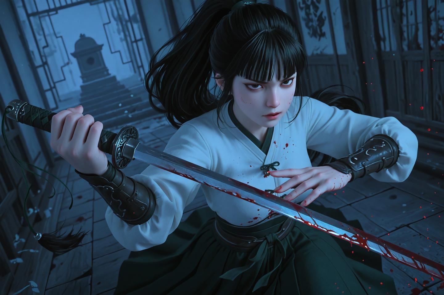 国漫山丘之重 huachen 阮秀 AI图集绘画二次元高清壁纸AI图集 - 知乎