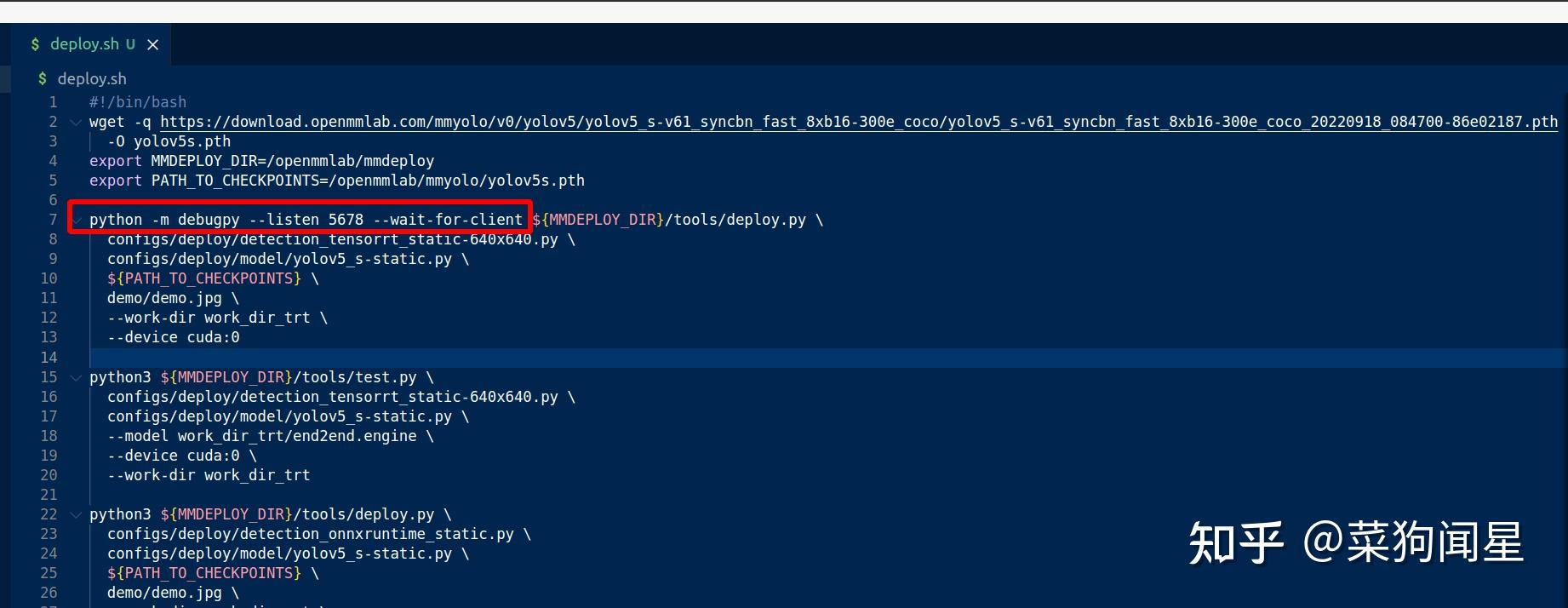Dockervscode调试mmyolommdeploy 知乎 
