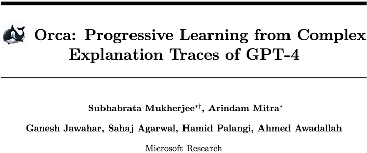 LLM之Orca概述（一）：学习GPT-4的推理过程，超越传统指令调优 - 知乎