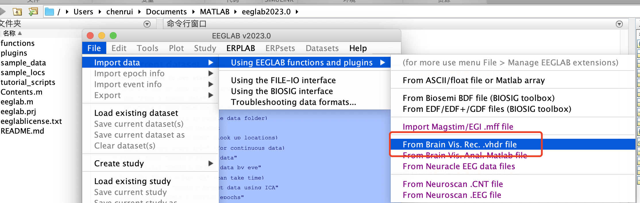 curry8处理的数据可以导入eeglab吗? - 知乎