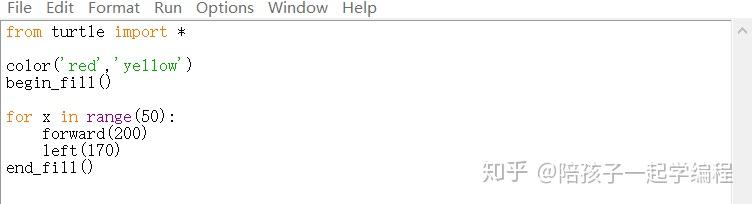 Python绘图——认识turtle小海龟 - 知乎