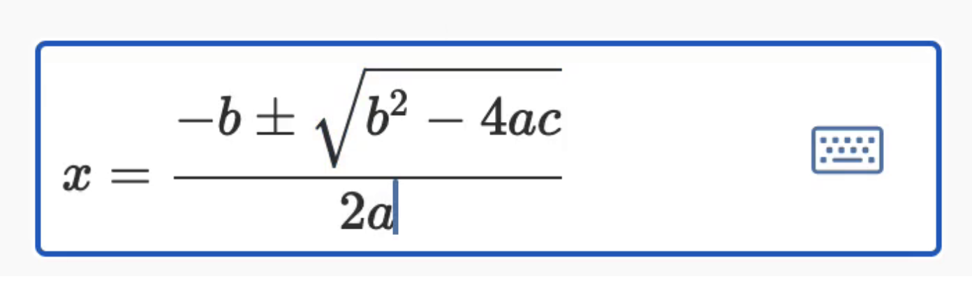 基于mathlive从零将公式编辑器集成到可视化搭建平台 - 知乎
