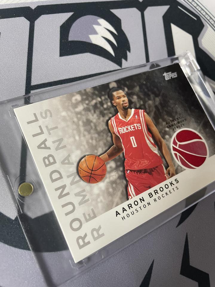 2009-10 Topps Roundball Remnants Aaron Brooks - 知乎