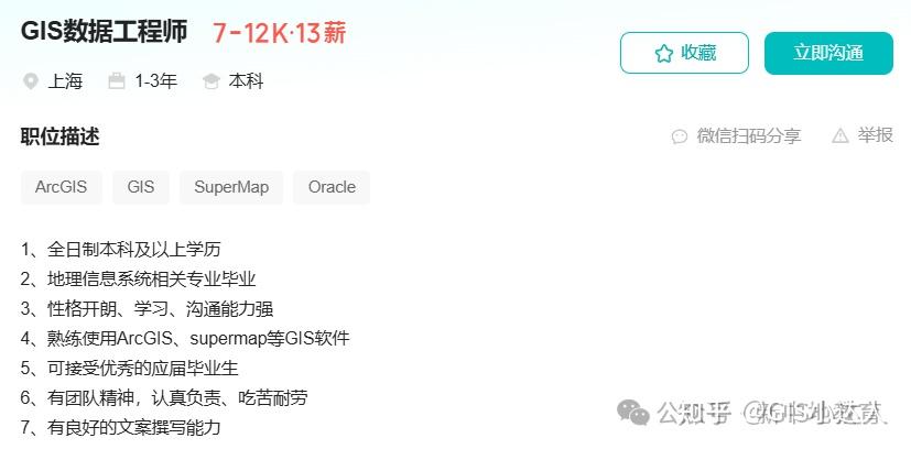 GIS就业干货：企业招聘偏爱什么样的GIS人才？ - 知乎