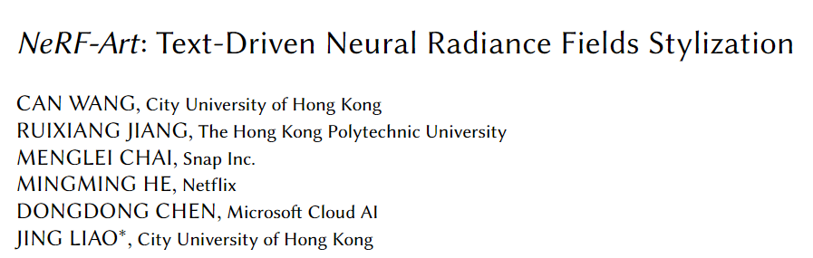 如何把一个正常人变成僵尸风格？用NeRF-Art就可以做到！ - 知乎