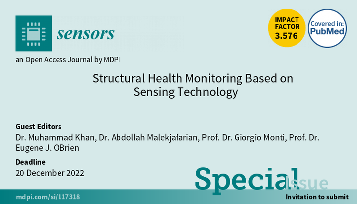MDPI-Sensors，特刊邀稿，Structural Health Monitoring Based on Sensing Technology - 知乎