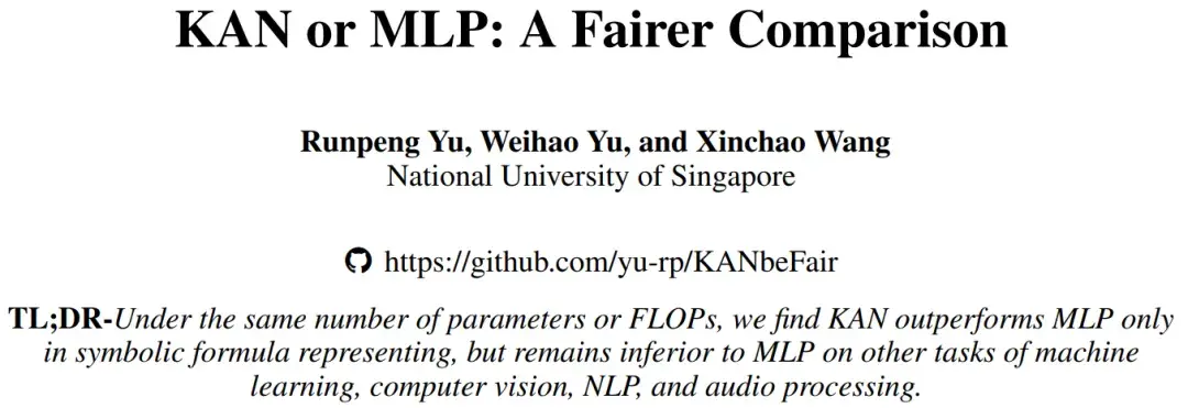 反转了？在一场新较量中，号称替代MLP的KAN只赢一局 - 知乎