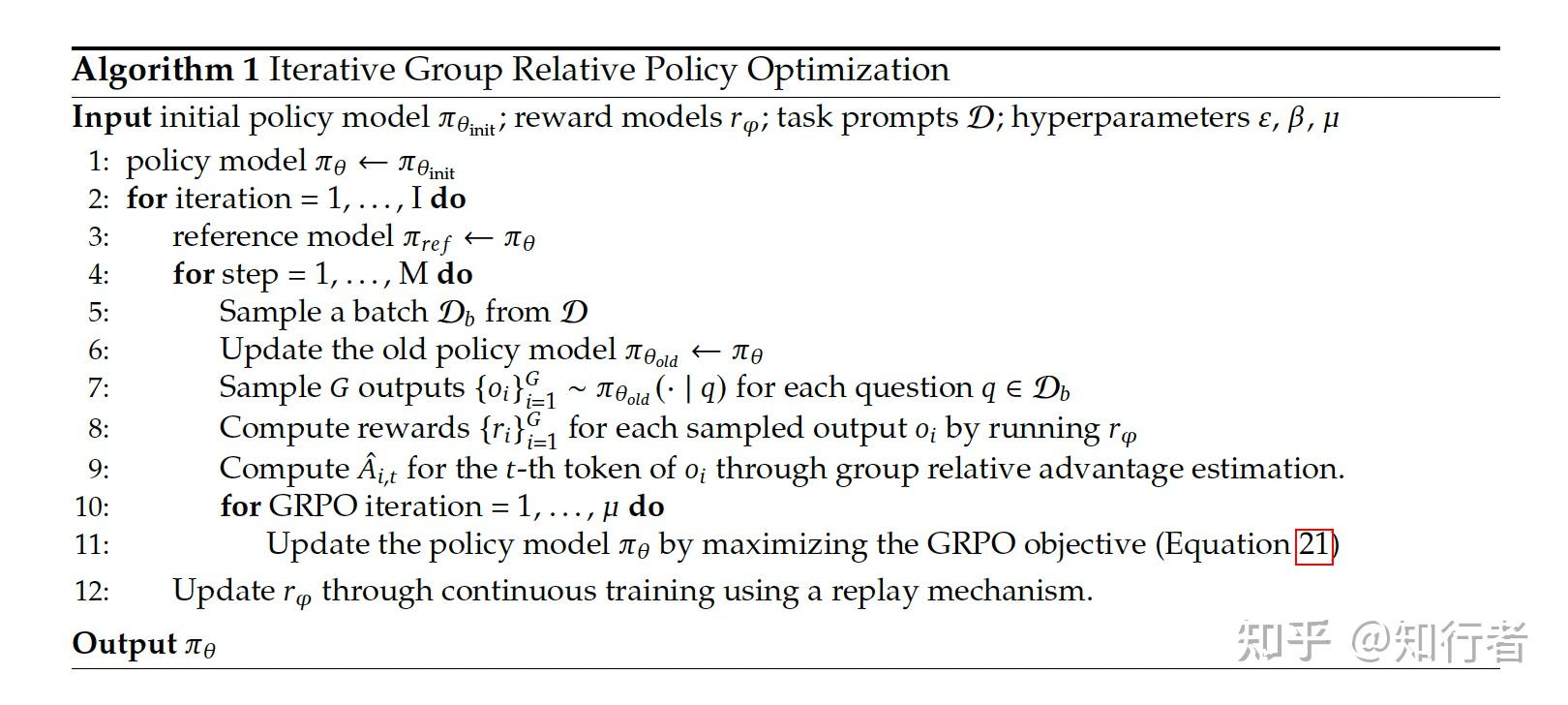 GRPO：Group Relative Policy Optimization - 知乎