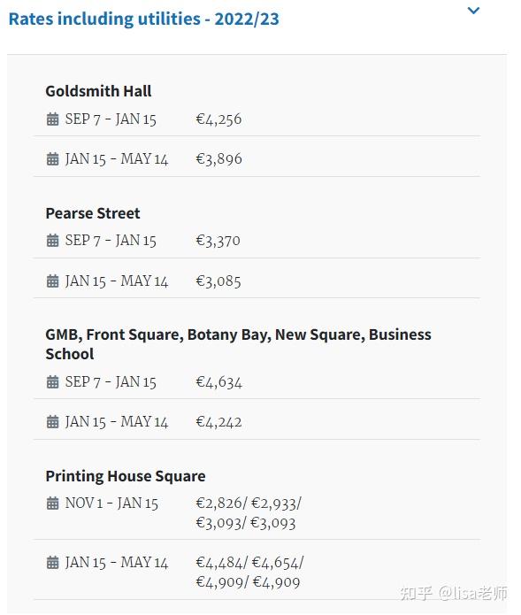 【23fall爱尔兰留学】TCD圣三一大学校内宿舍申请全解析！抓紧时间申请啦！（收藏贴） - 知乎