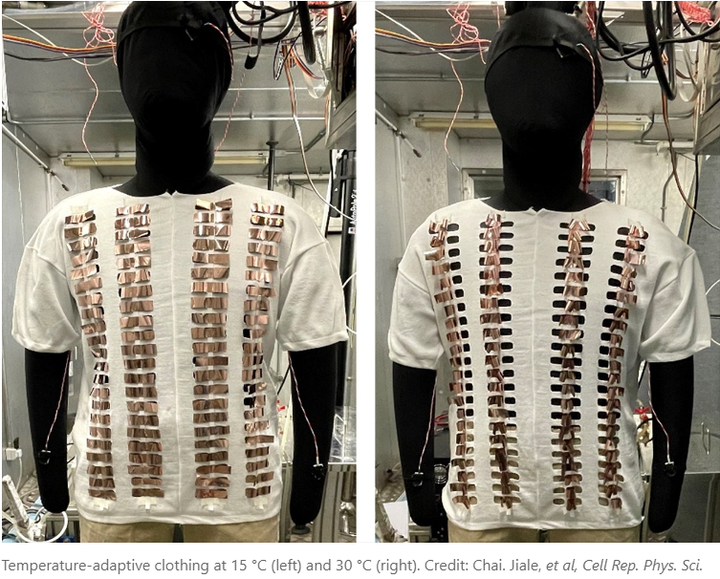 《自然》29 June 2022 “智能”服装可弯曲以供解暑 - 知乎