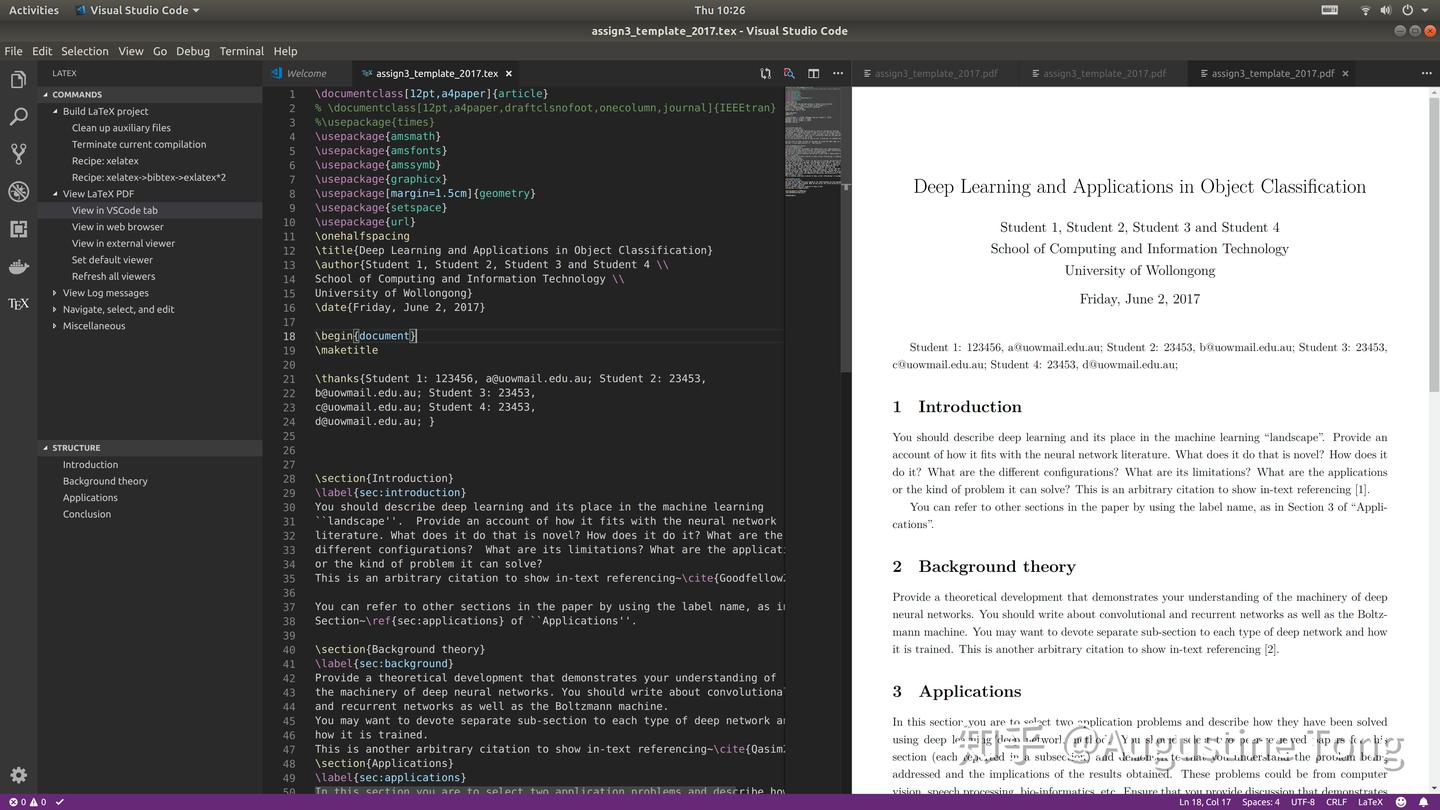 Ubuntu 使用 Latex，使用VS Code 中文 - 知乎