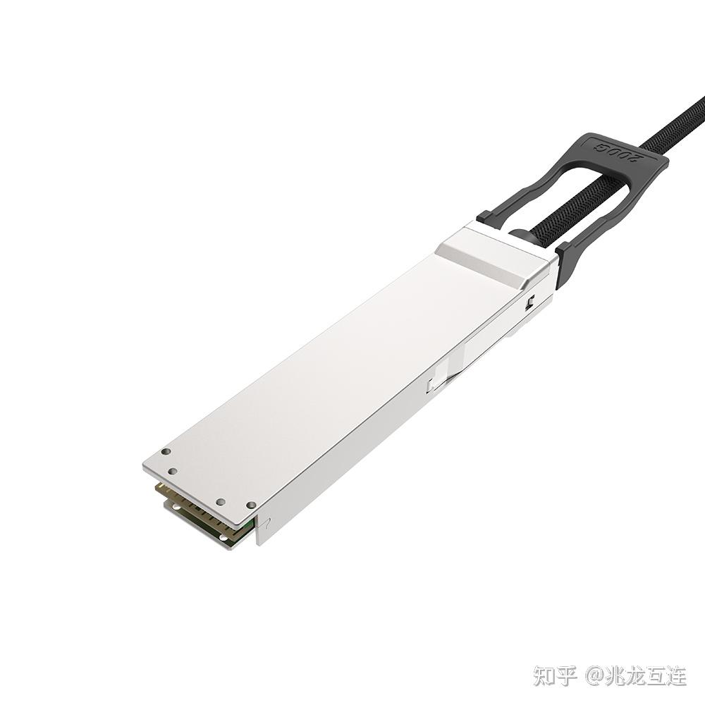 兆龙 OSFP-RHS 800G to 4*OSFP-RHS 200G无源组件全解析 - 知乎