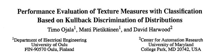 计算机视觉算法: Local binary patterns (LBP) - 知乎