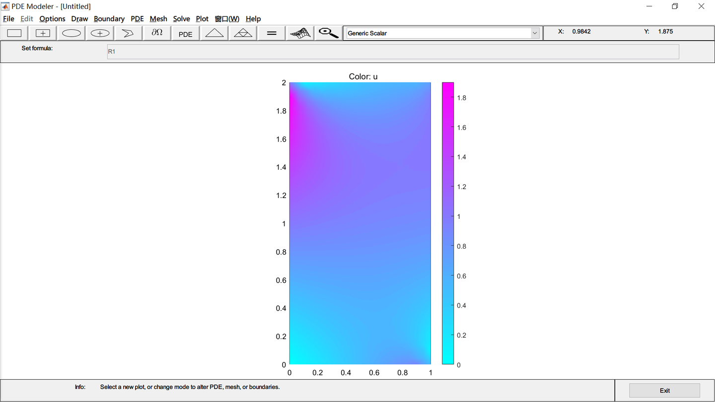 MATLAB 偏微分方程工具箱 pdetool 入门教程 - 知乎