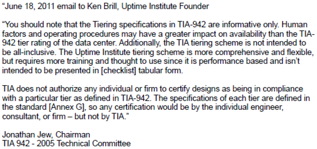 Uptime Institute与TIA，您应该了解的故事 - 知乎