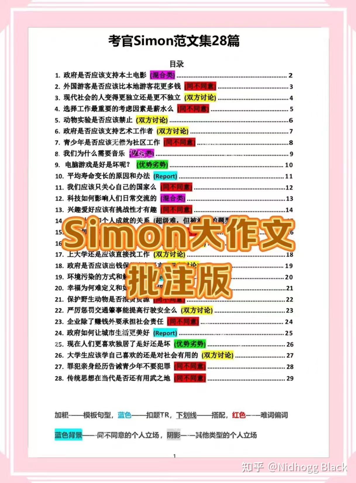 雅思备考|Simon资料合集（内附网课） - 知乎