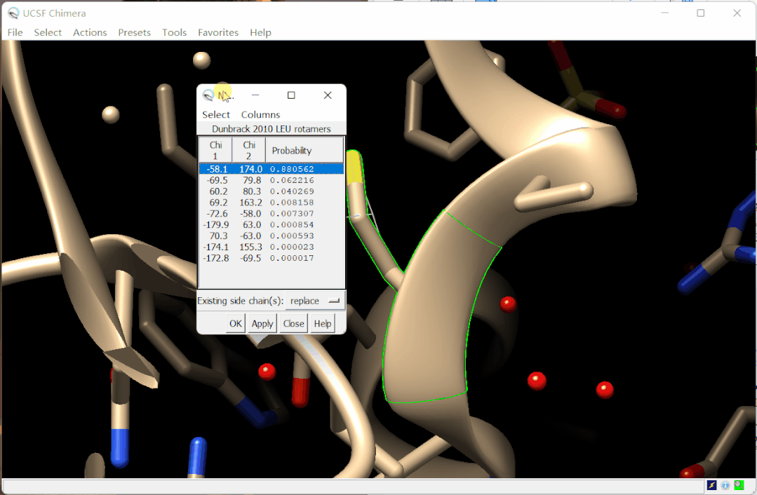 Chimera使用教程【01】一招教你学会氨基酸单点突变 - 知乎