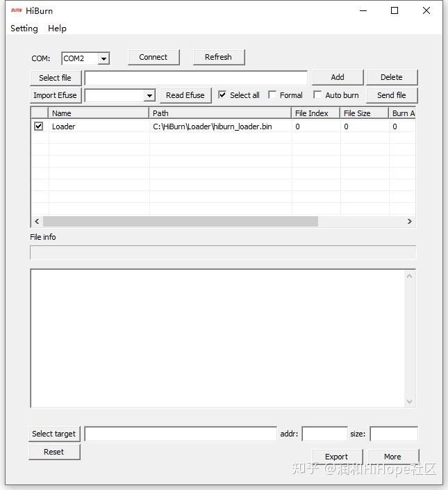 使用HiBurn烧录鸿蒙.bin文件到Hi3861开发板 - 知乎
