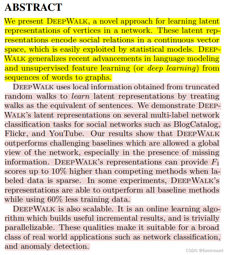 【带你读论文】向量表征经典之DeepWalk - 知乎
