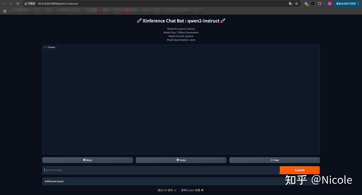 使用 Xinference 下载 Qwen2-7B-Instruct 模型启动 - 知乎
