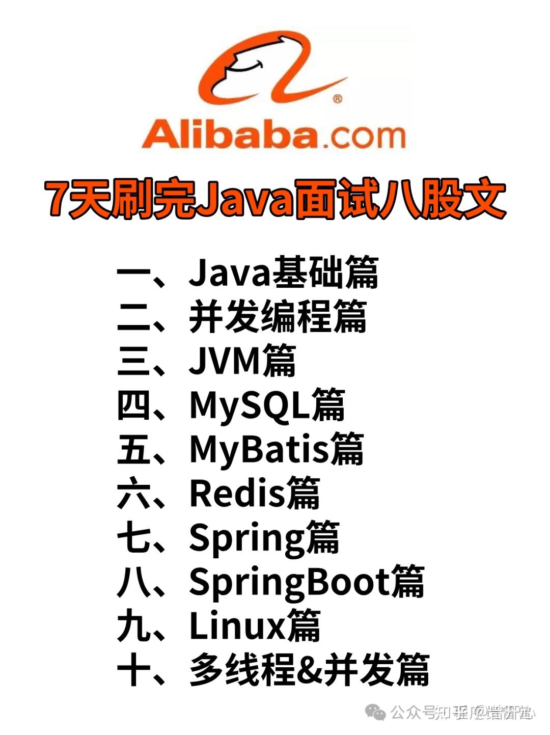 阿里面试官终于把Java八股文整理成册了！共计12w字，太全了 - 知乎