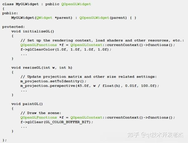QGLWidget、QOpenGLWidget详解及区别 - 知乎