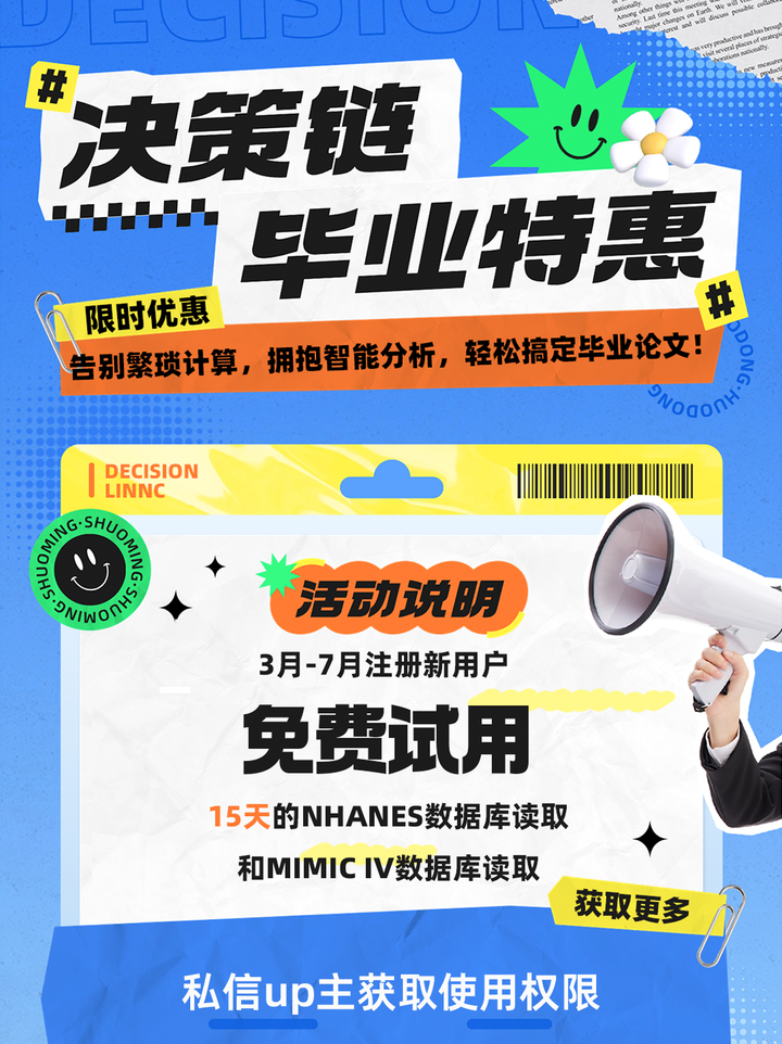 NHANES、MIMIC 试用15天--毕业礼包！ - 知乎