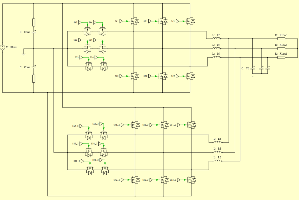 T-NPC三电平逆变器-开环仿真 - 知乎