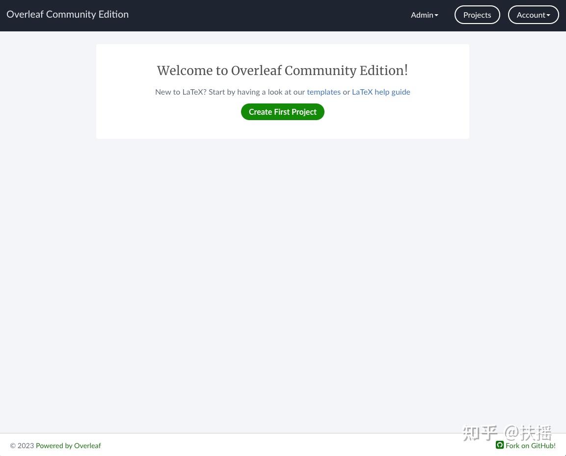 保姆教程—在本地部署Overleaf - 知乎