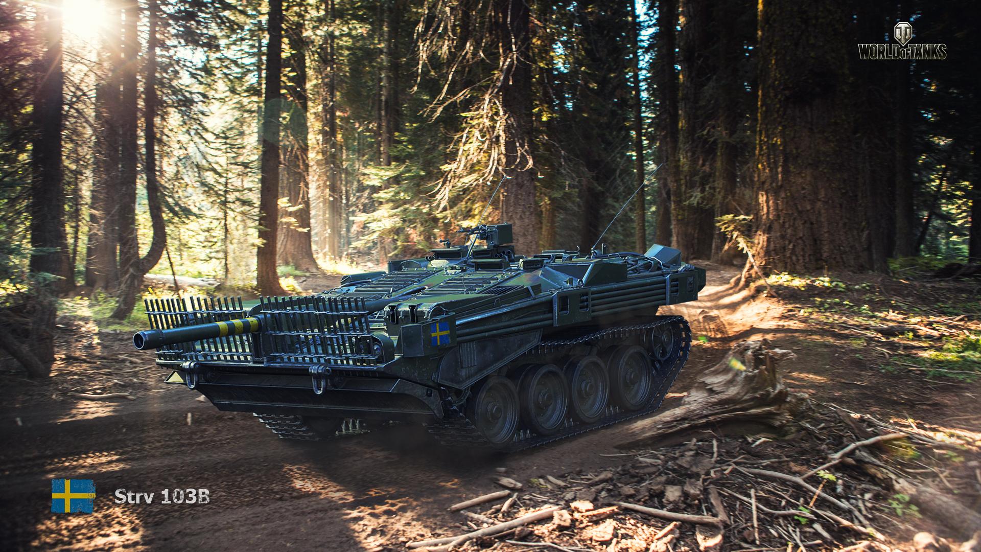 瑞典STRV 103B自行反坦克炮 - 知乎