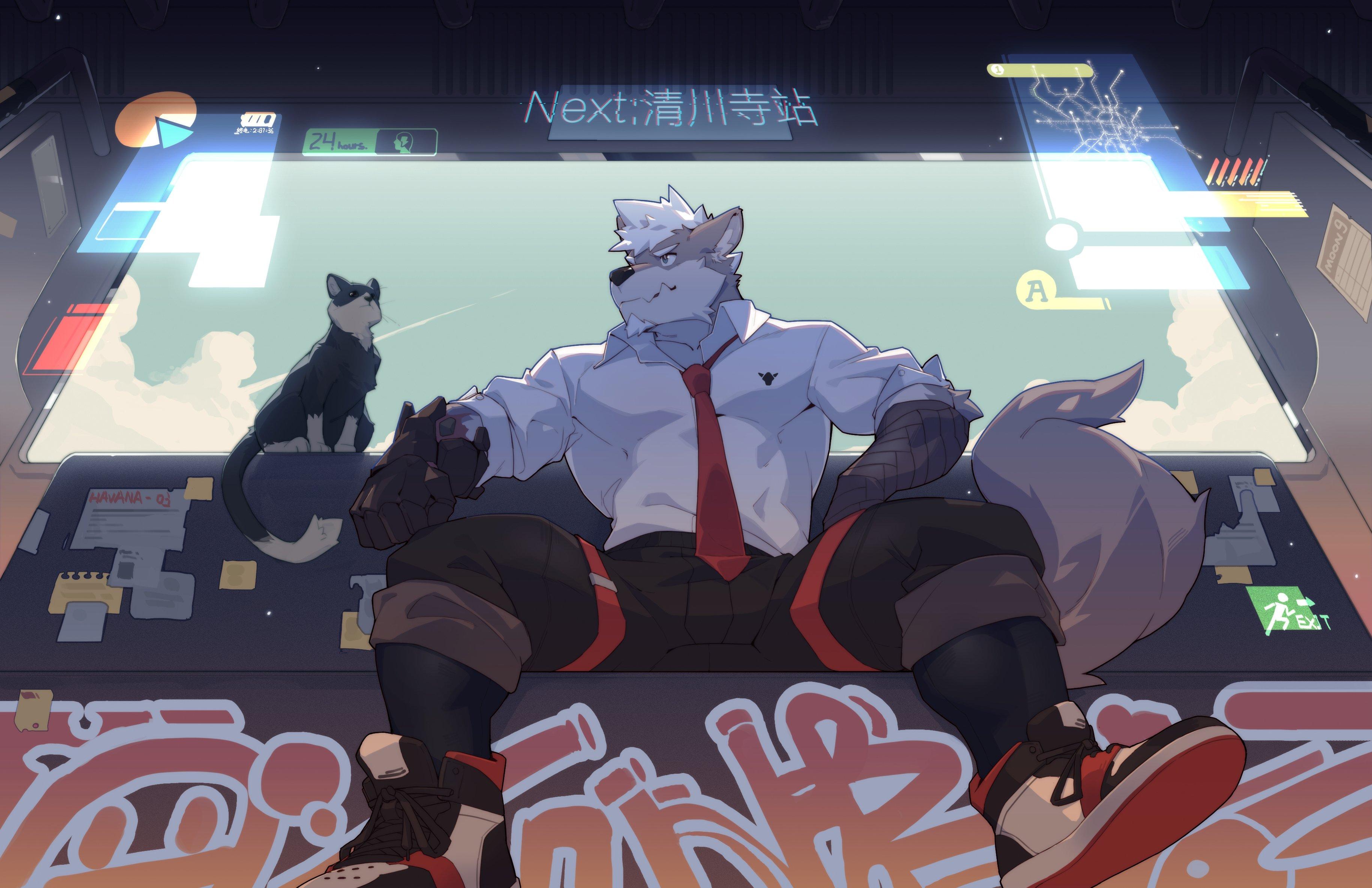 有哪些好看的 Furry 题材的壁纸？ - 知乎