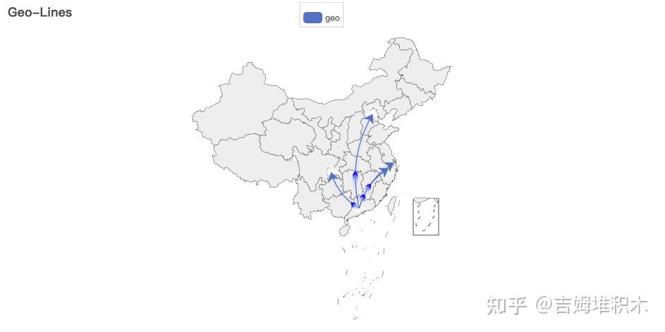 📊 数据可视化 | pyecharts - geo - 知乎