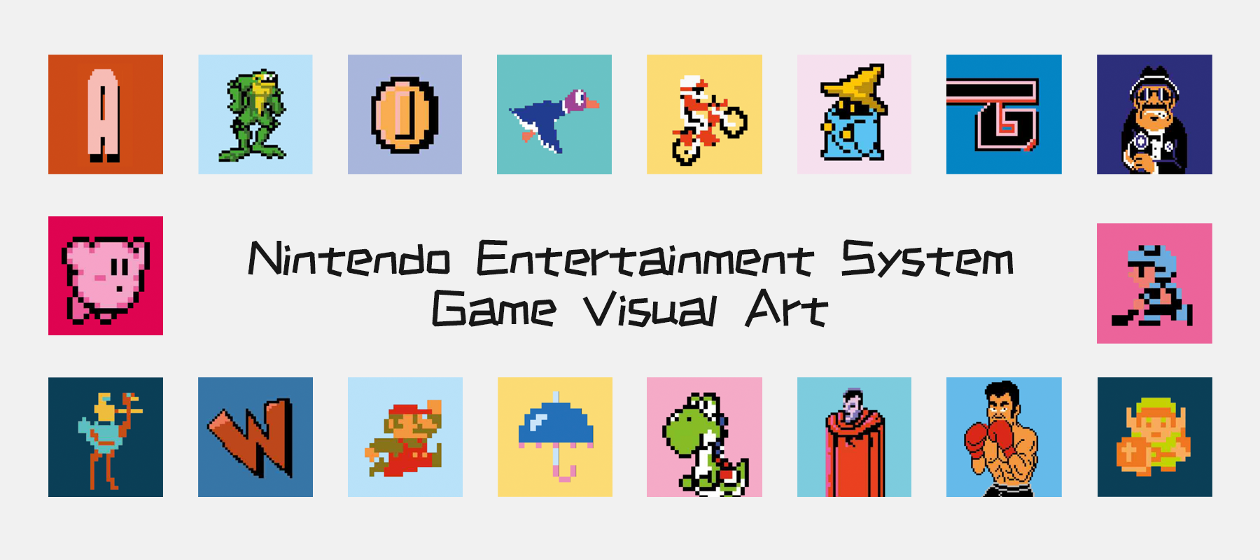 Nintendo Entertainment System Game Visual Art - 知乎