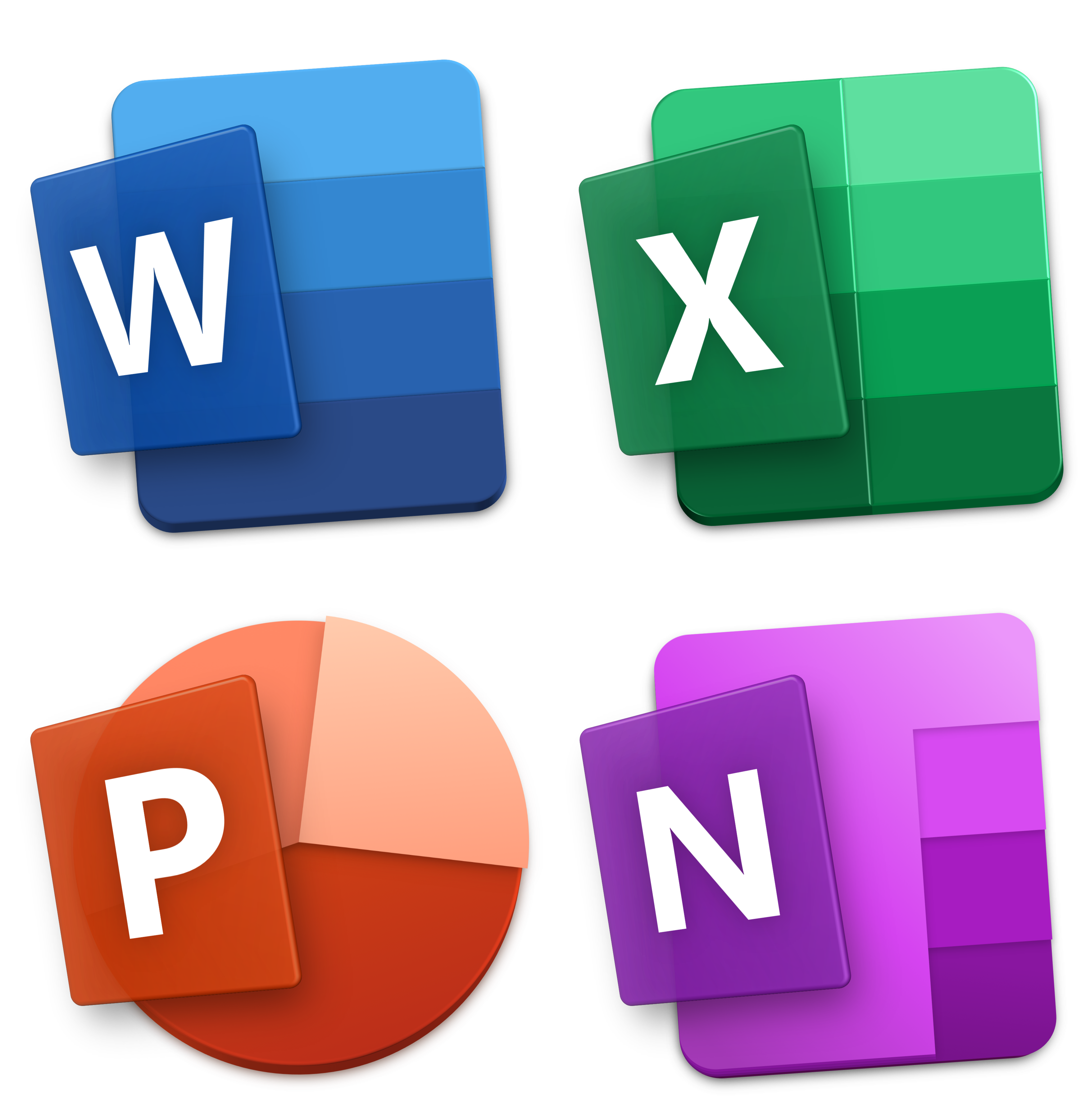 如何评价微软即将推出的全新Office 365系列应用图标？ - 知乎