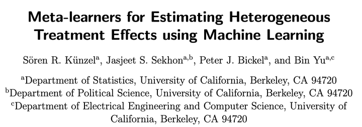 Uplift Model:X-learner - 知乎