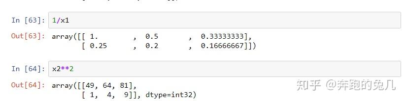 Python学习笔记：3. Numpy数组运算 - 知乎