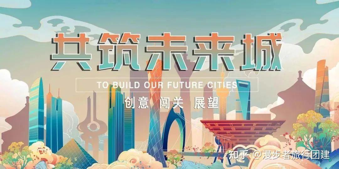 创意主题团建 共筑未来城 团队共创大型团建活动 知乎