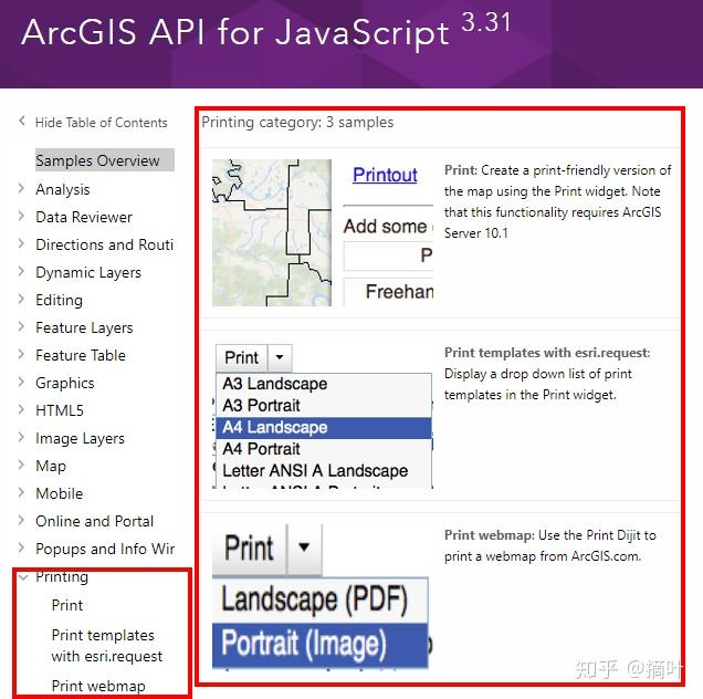 ArcGIS API for JS 导出地图，不限制尺寸 - 知乎