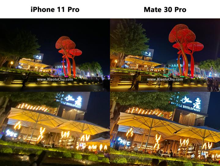 华为Mate30Pro vs 苹果iPhone11Pro 拍摄硬核巅峰对决[三·夜景篇] - 知乎