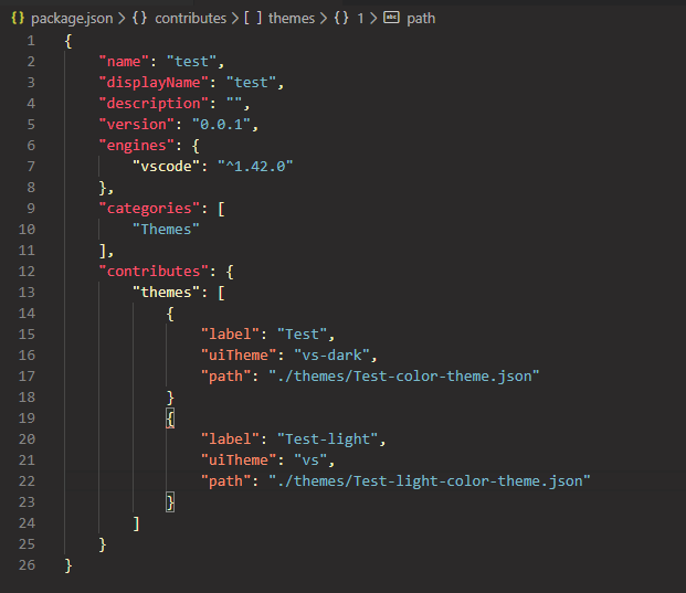 从头开始设计自己的vscode主题插件 - 知乎