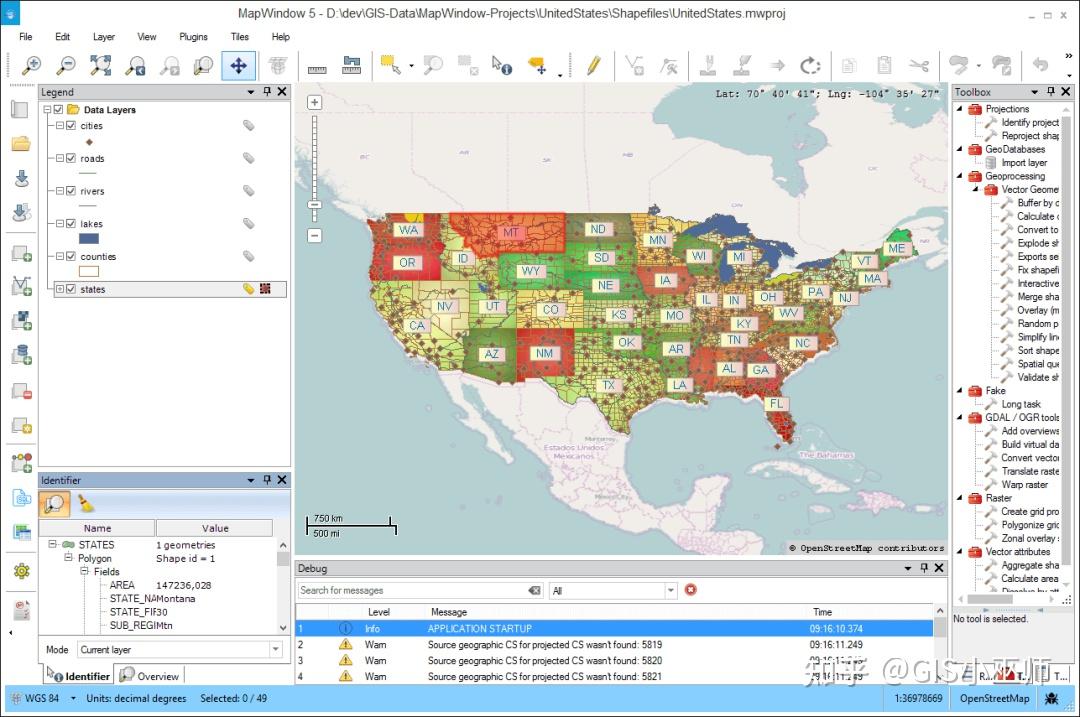 桌面二维GIS开源项目汇总 - 知乎