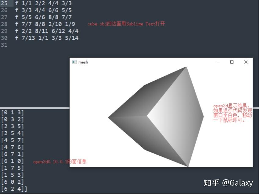 [open3d] open3d读入obj模型/mesh的小坑 - 知乎
