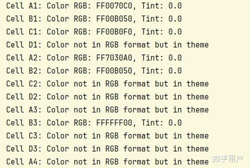 Python openpyxl 读取EXCEL底色代码，为什么获得的颜色都是一样的？ - 知乎