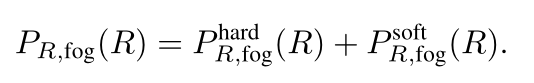 文献阅读:fog Simulation On Real Lidar Point Clouds For 3d Object Detection