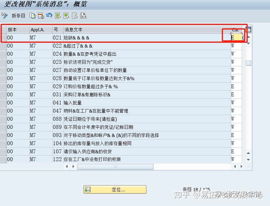 【易拓SAP课堂第1期】MM模块MIGO收货不允许部分收货？消息类型的设定 - 知乎