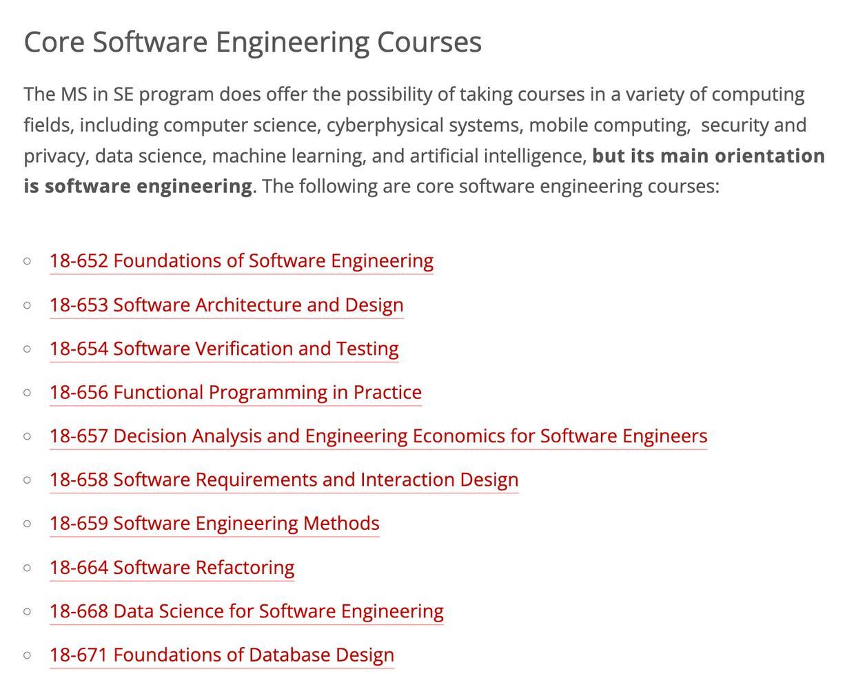 卡内基梅隆大学CMU 软件工程硕士MSE 项目全解析 - 知乎