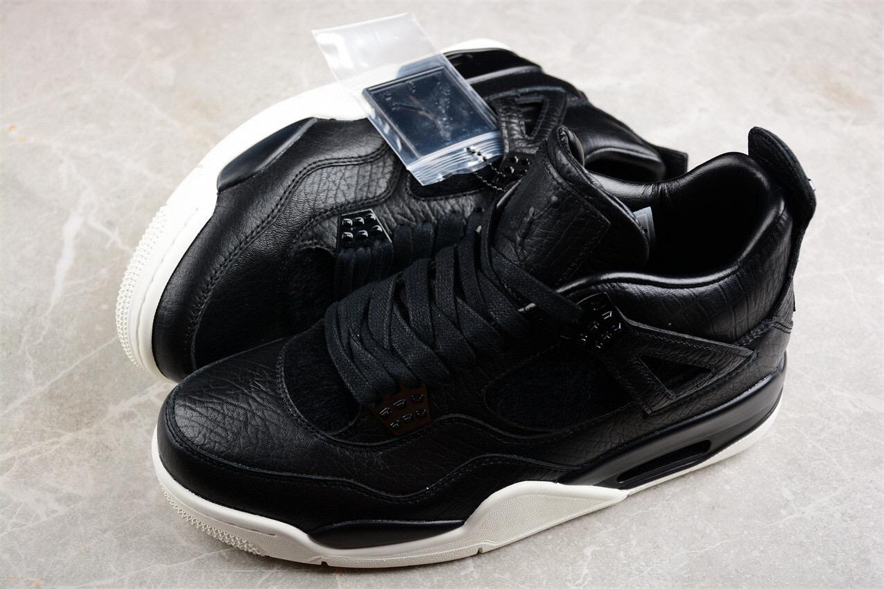 乔丹鬃毛黑 Air Jordan 4 Premium Pony Hair 皮面拼接篮球鞋 - 知乎