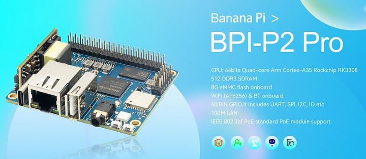 Banana Pi BPI-P2 Pro Rockchip RK3308开发板启动及设置 - 知乎