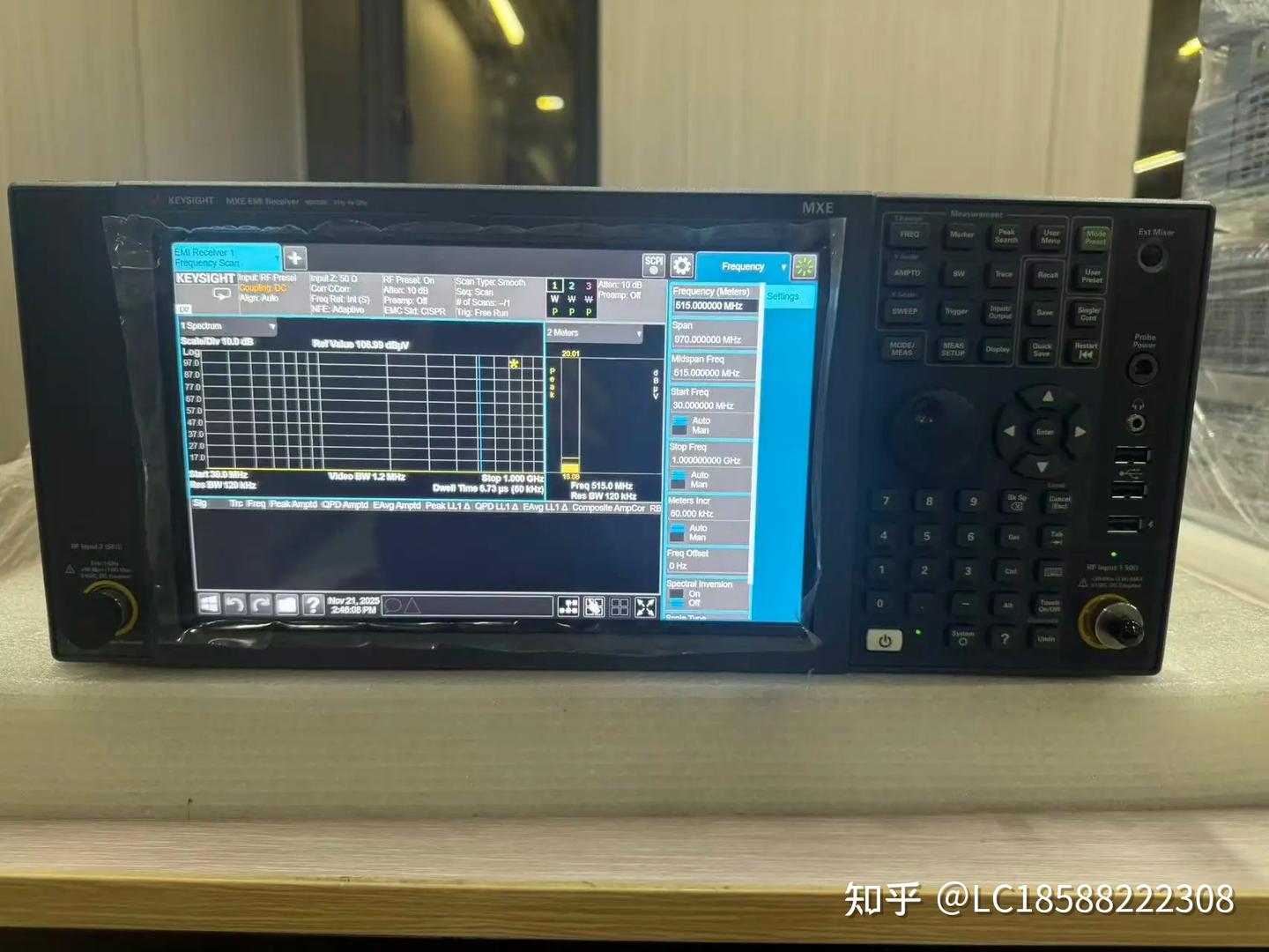 KEYSIGHT N9038B N9048B EMI测试接收机，1 Hz 至 44 GHz - 知乎
